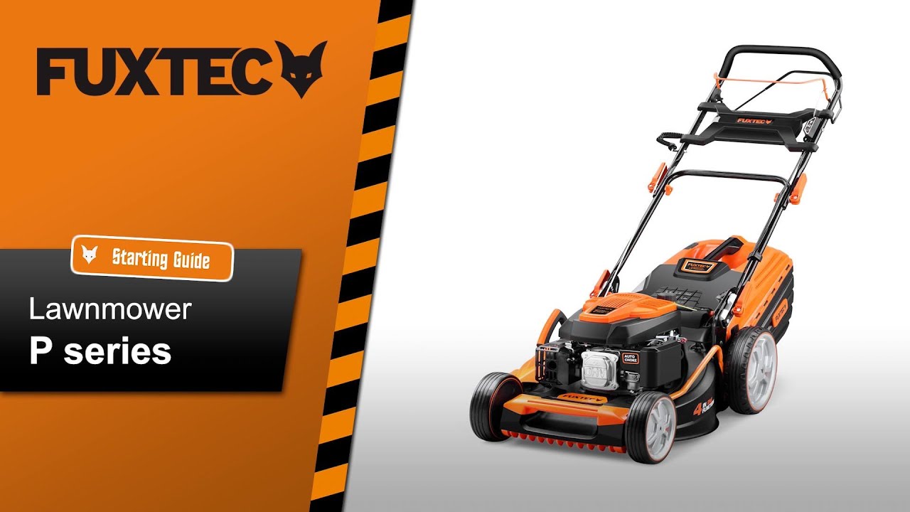 FUXTEC petrol lawnmower P-series - FX-RM4839P | FX-RM5396P - Starting ...