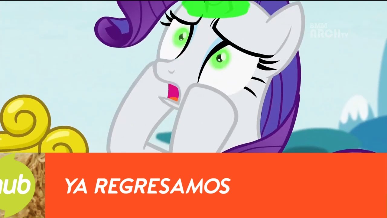 Hub Network LA | BUMPER - Ya regresamos: Estoy muy emocionada! - Rarity ...
