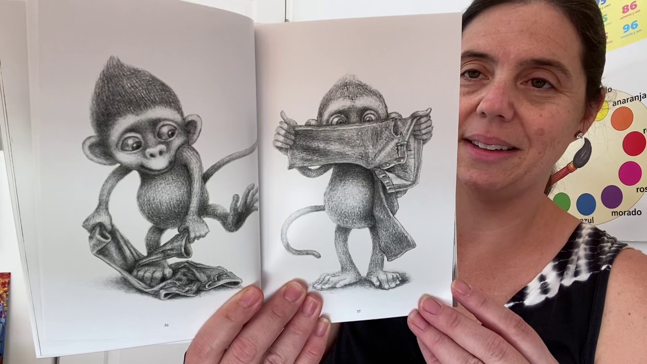 Teacher Katherine reads Baby Monkey Private Eye Chapter One - YouTube
