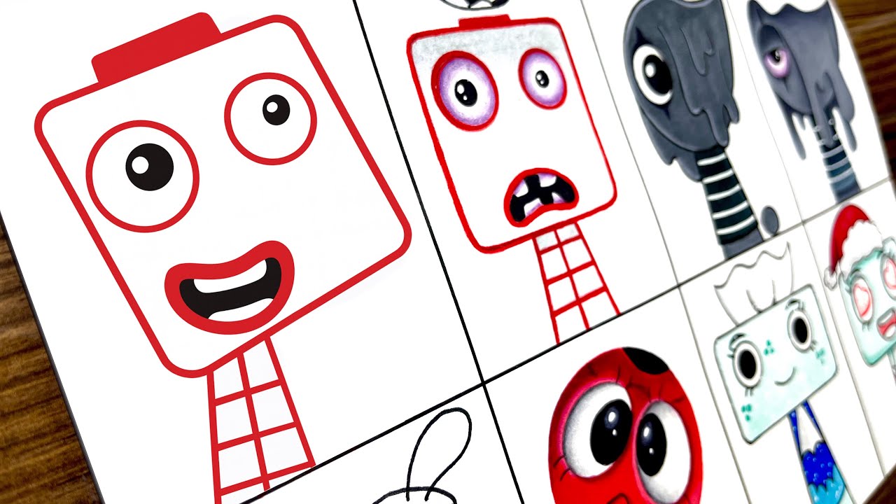 Drawing Incredibox Sprunki OC: Normal VS Horror / NEW My Sprunki OC ...