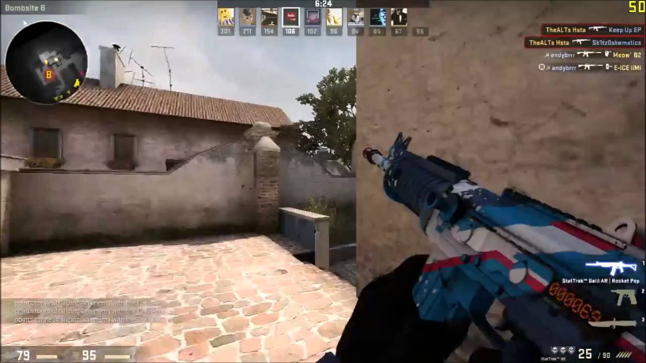 CSGO Galil AR | Rocket Pop Gameplay - YouTube