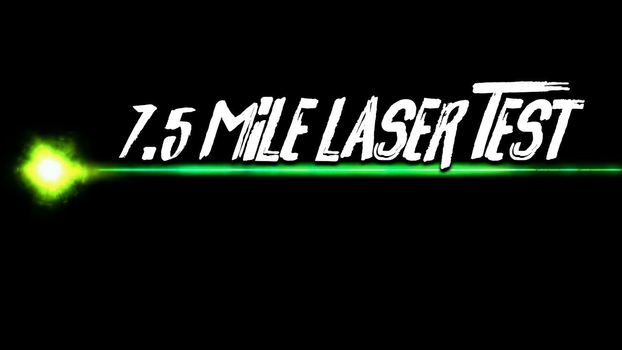 7.5 Mile Flat Earth LASER Test On Frozen Lake - YouTube