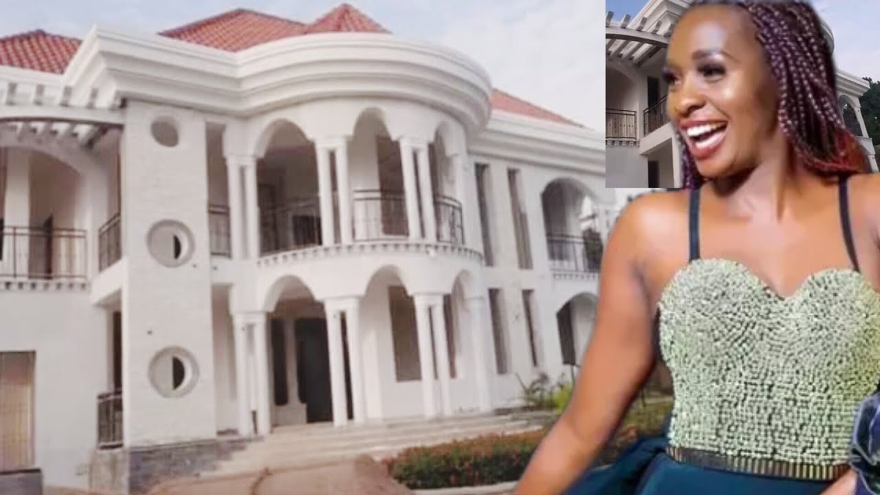 FINALLY CINDY SHOWS OFF HER MEGA MANSION, TEBINAGWA Sheebah Vs Cindy House - YouTube