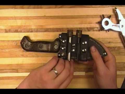 Becker BK2 Custom Sheath How-To Part 6 - YouTube