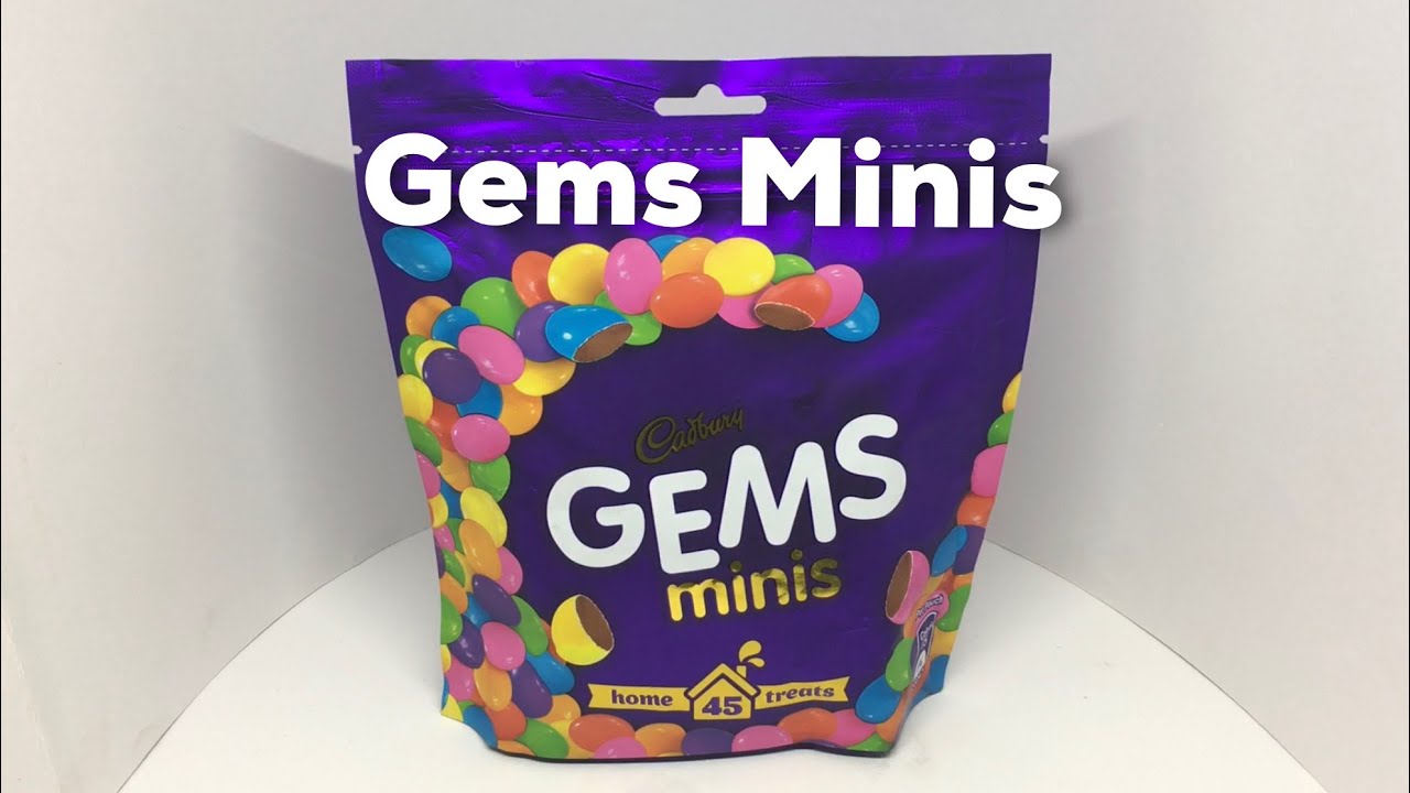 Cadbury Gems Minis Home Treats Pack - YouTube