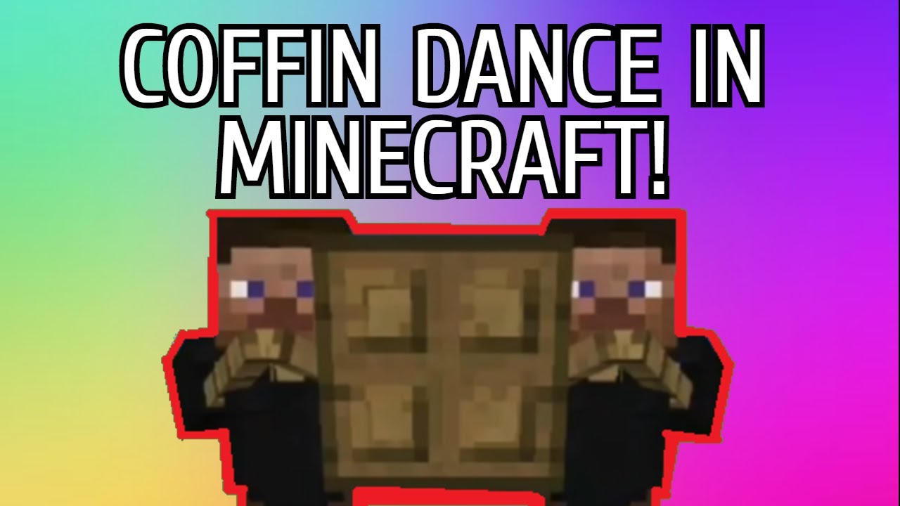 How to build the COFFIN DANCE MEME in Minecraft! - YouTube