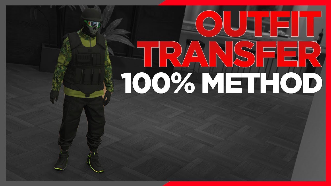 GTA 5 *OUTFIT TRANSFER* HOW TO HIT IT 100% OF THE TIME. - YouTube