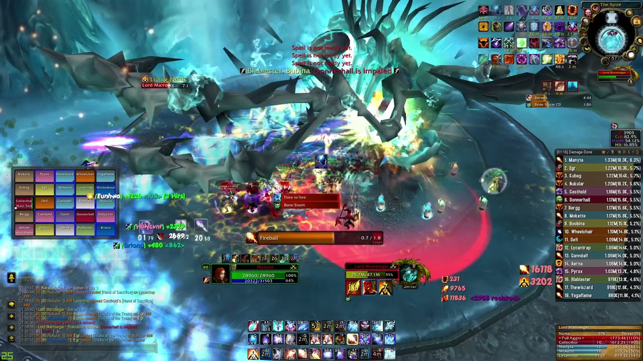 Lord Marrowgar 25HC 0% ICC buff Warmane Lordaeron - YouTube