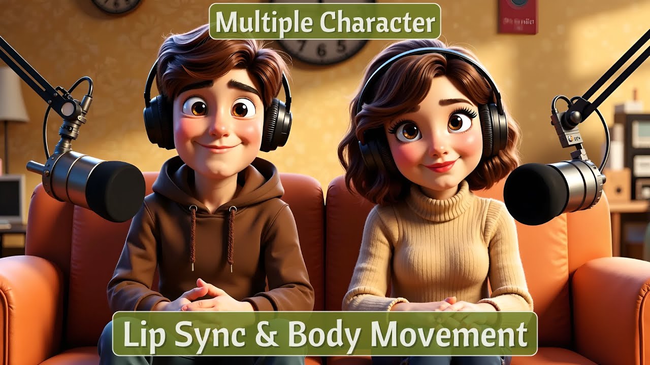 Animate Multiple Characters Easily in One Scene With Lip Sync & Body ...