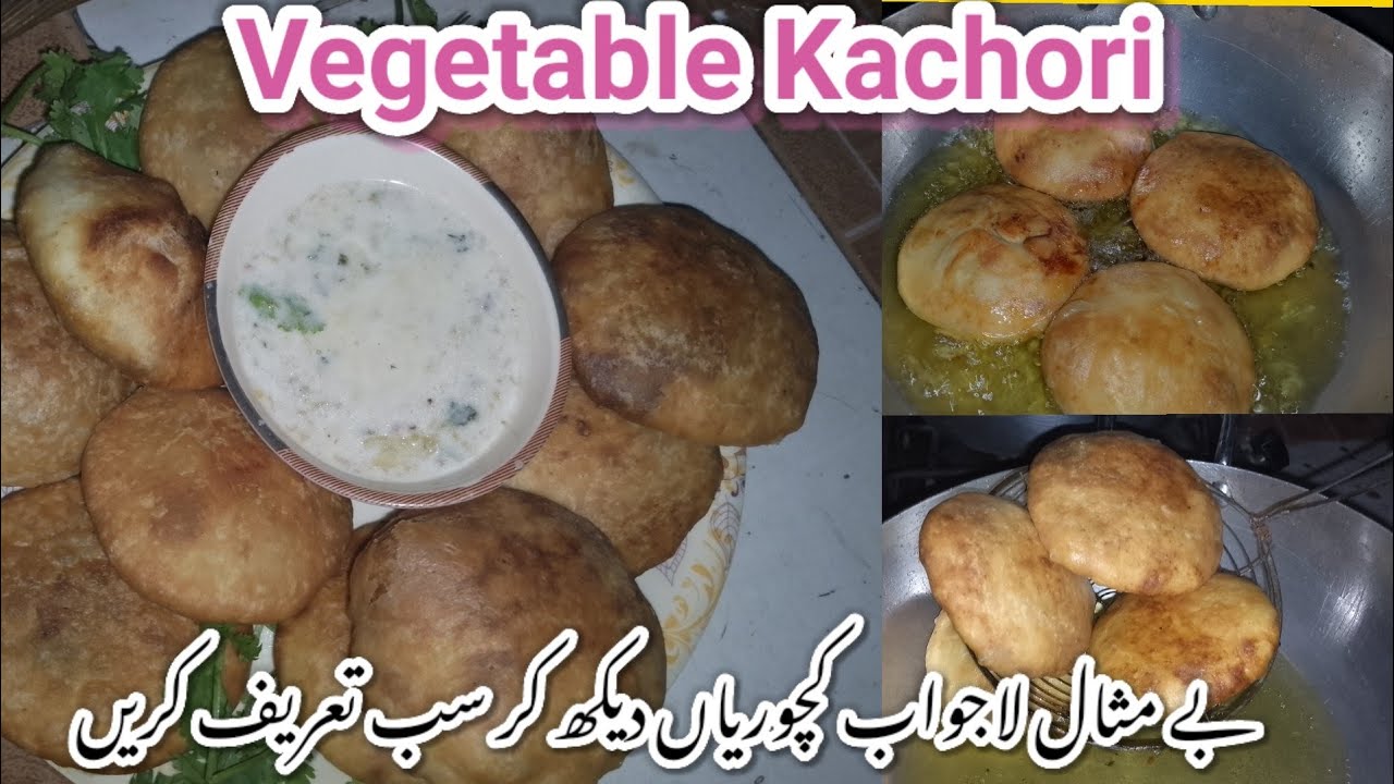 Vegetable Kachori Recipe! Halwai Style Kachori Recipe Crispy Vegetable ...
