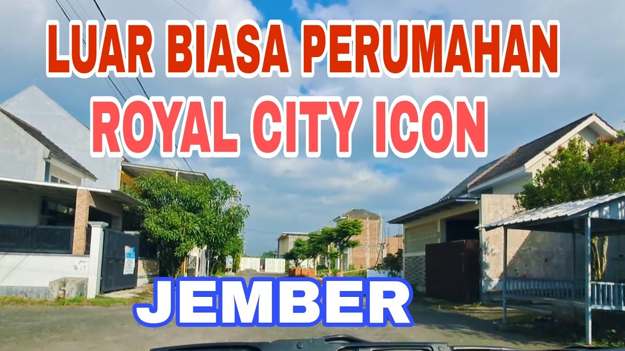 PERUMAHAN ROYAL CITY ICON JEMBER 2023 | DRIVE POV TOYOTA CALYA - YouTube