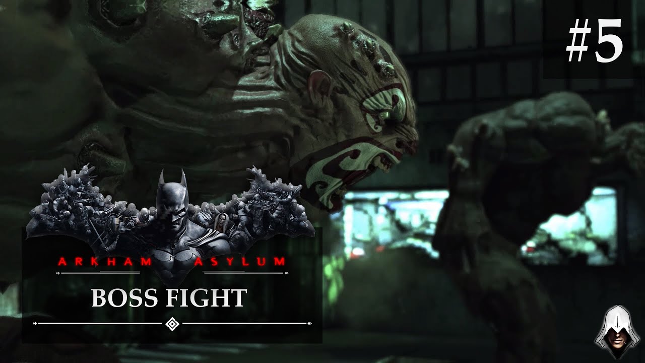 Batman Arkham Asylum (2009): Boss Fight #5 - Two Titan Henchmen ...