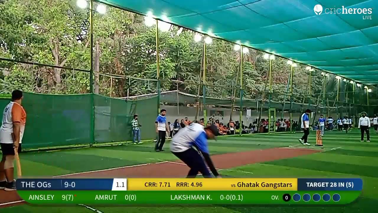 THE OGs vs Ghatak Gangstars Live Cricket Match | KPL cricket 2025 Live ...