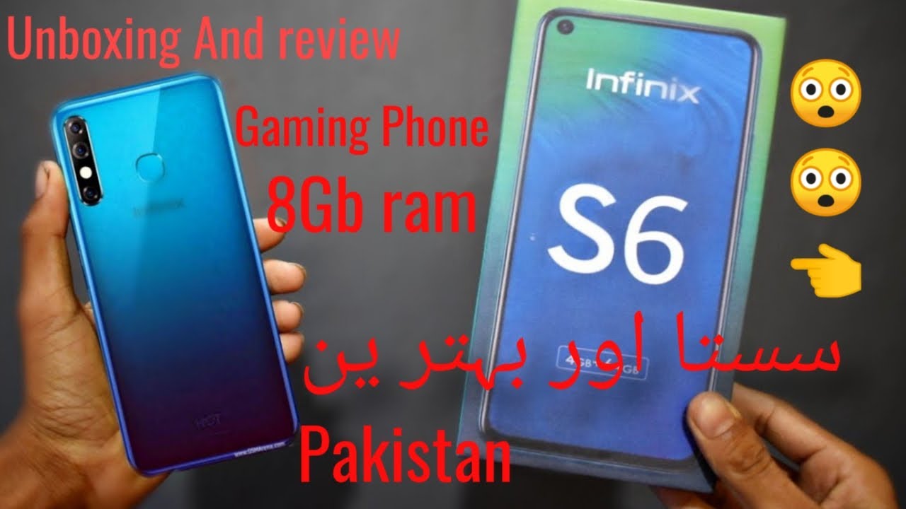 Infinix S6 Pro Official Unboxing and review in Pakistan || first ...