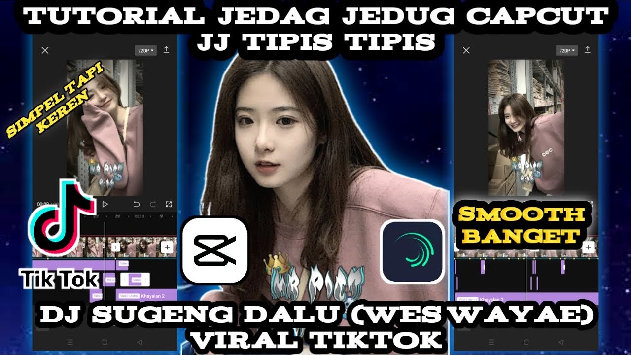 Tutorial Edit Jedag Jedug Capcut JJ Tipis Tipis || Dj Sugeng Dalu Kane Viral Tiktok - YouTube