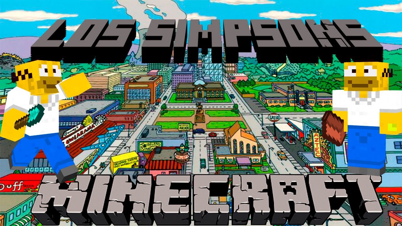 Minecraft Los Simpsons - YouTube