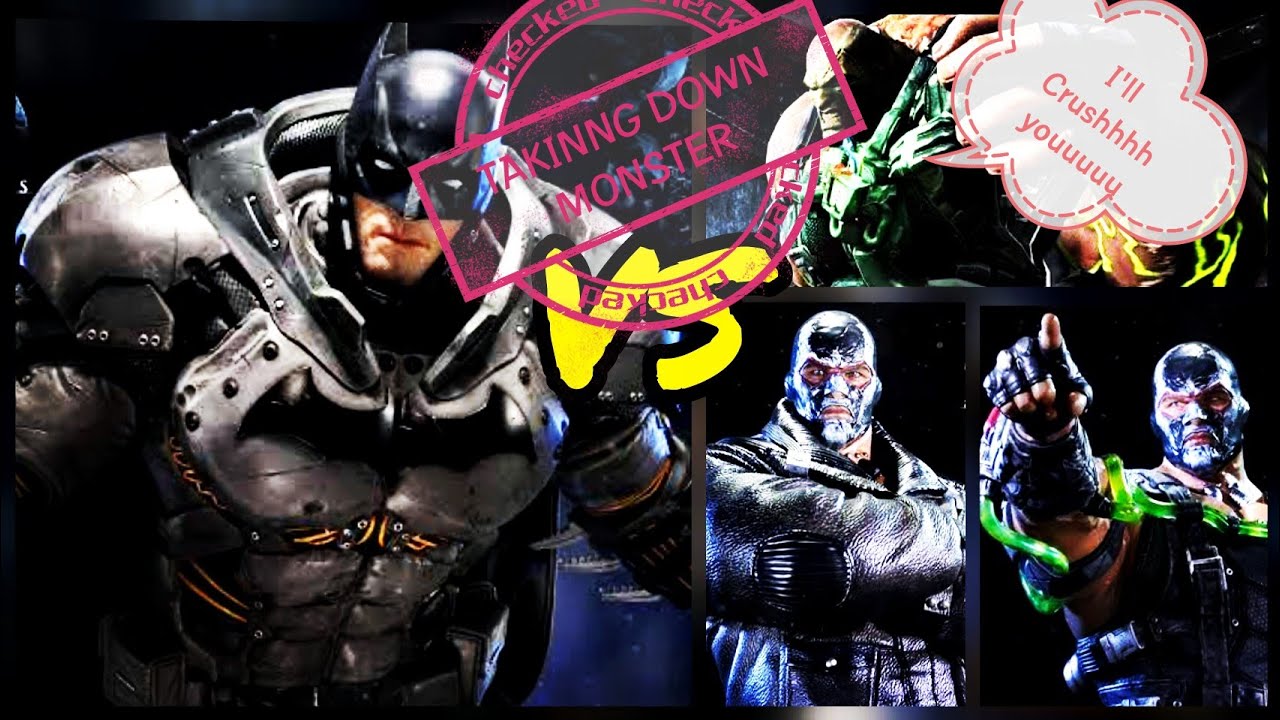 BATMAN ARKHAM ORIGINS BOSS FIGHT | BANE | ALL FORMS - YouTube