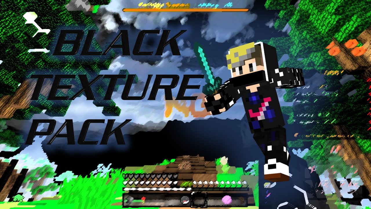 Best black texture pack for minecraft bedwars (Nethergames) - YouTube