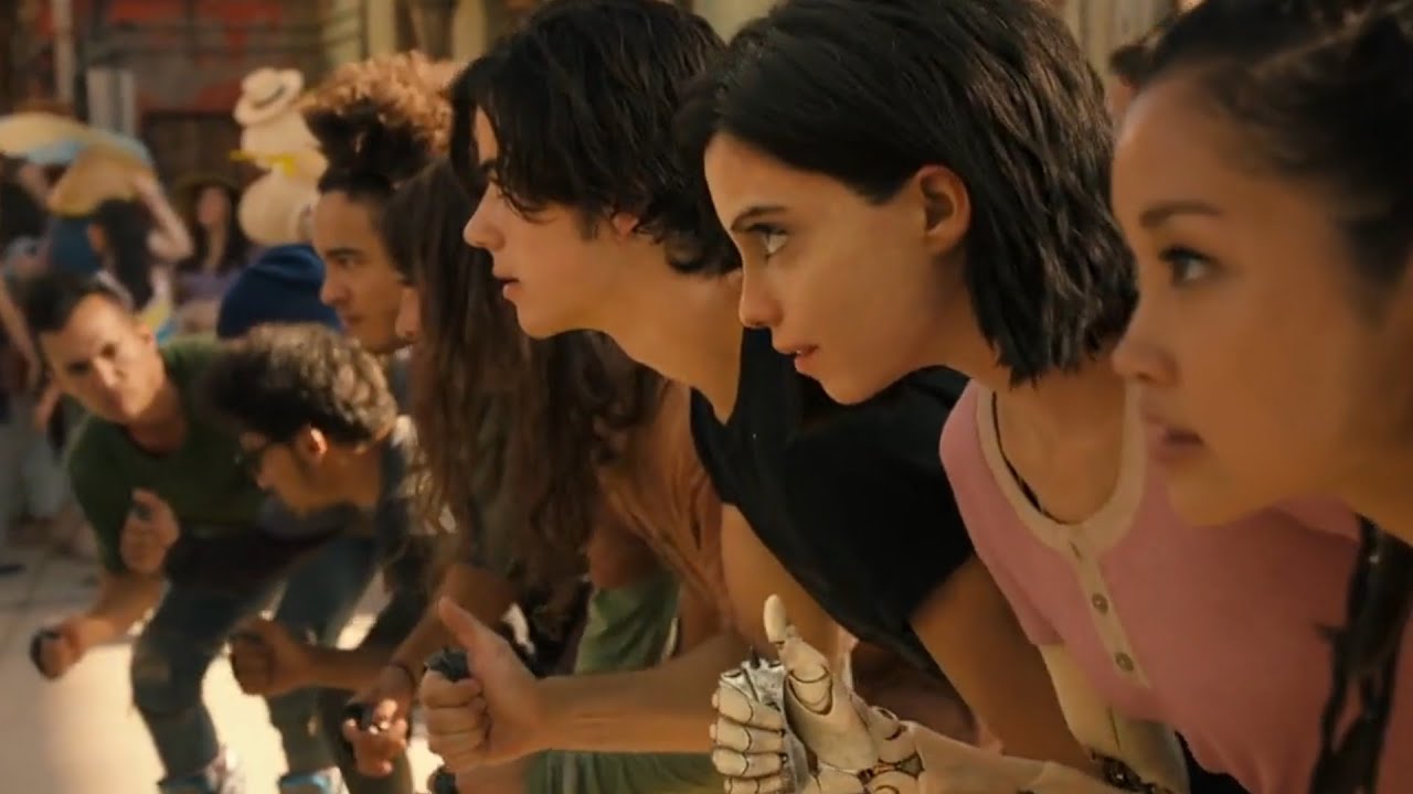 Alita: Battle Angel : Alita's first motorball scene - YouTube