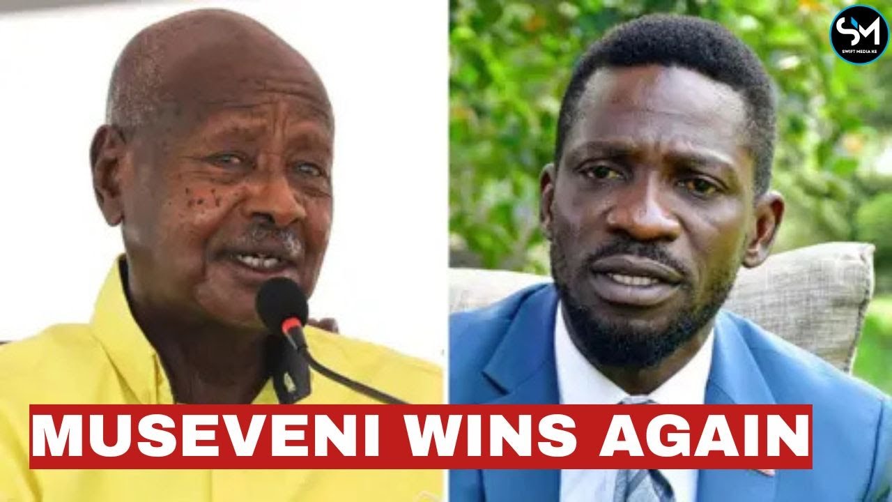 PANIC! Yoweri Museveni Wins Uganda elections 2026 again-Bobi Wine loses ...
