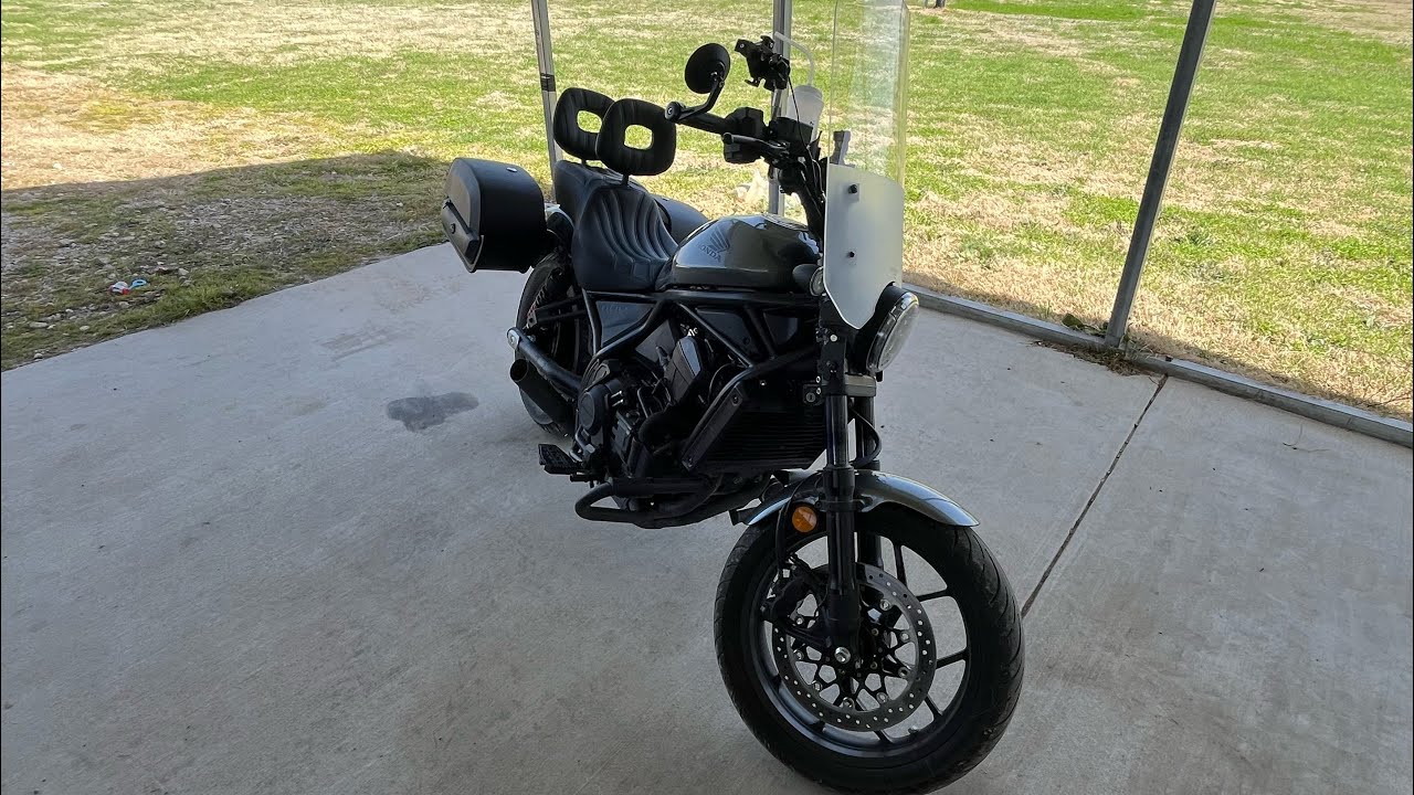 Rebel 1100 Touring Mods: Ride in Style and Comfort Anywhere! - YouTube