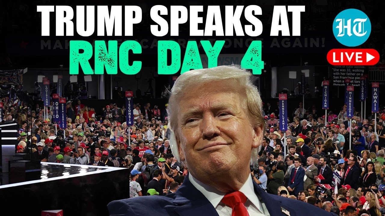 Donald Trump LIVE | Trump Makes Crowd Go Wild At RNC Day 4 In Wisconsin ...