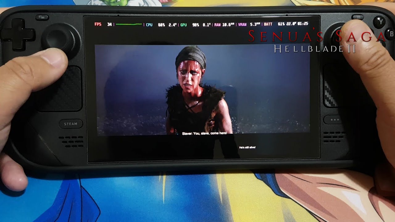 Senua's Saga: Hellblade 2 Best Graphic Settings on Steam Deck OLED - YouTube