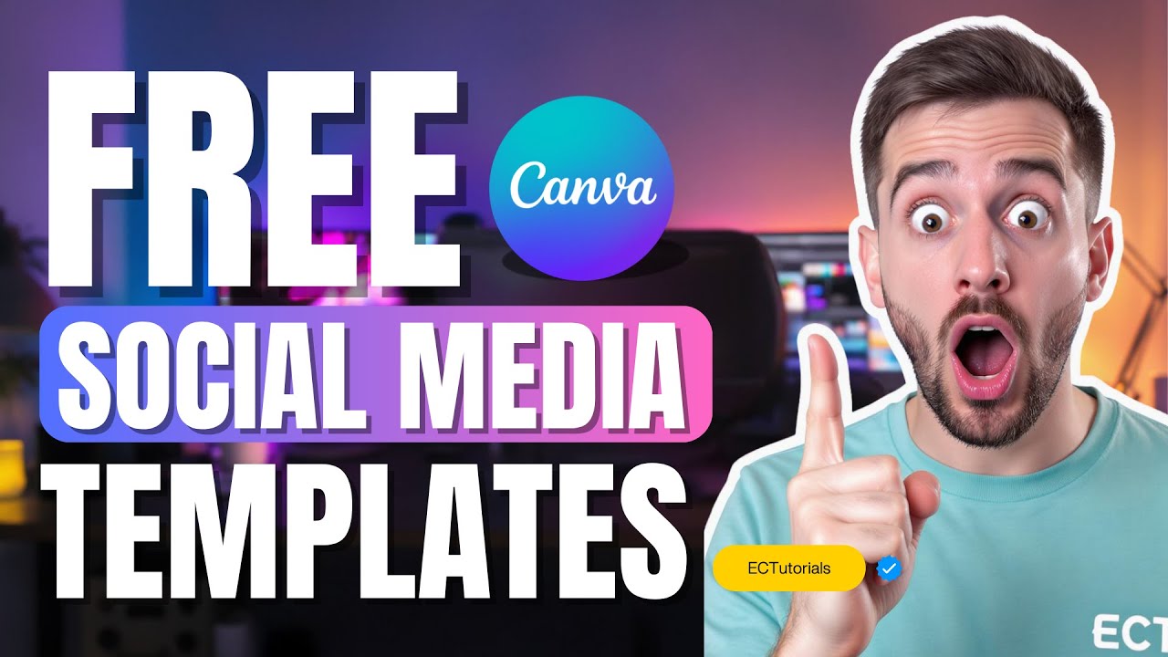 How To Make Social Media Templates in Canva (2025 Tutorial) - YouTube