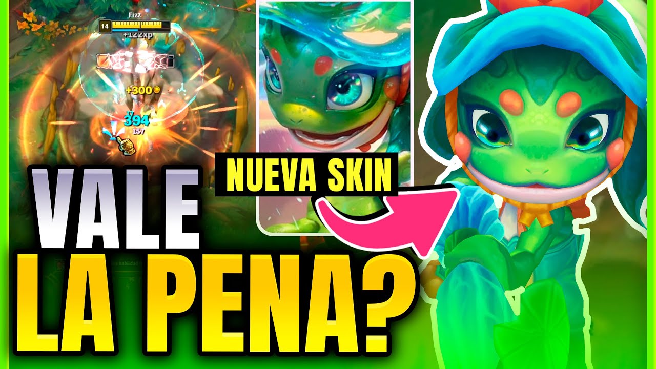LA NUEVA SKIN de FIZZ es buena? | Challenger Mid - YouTube
