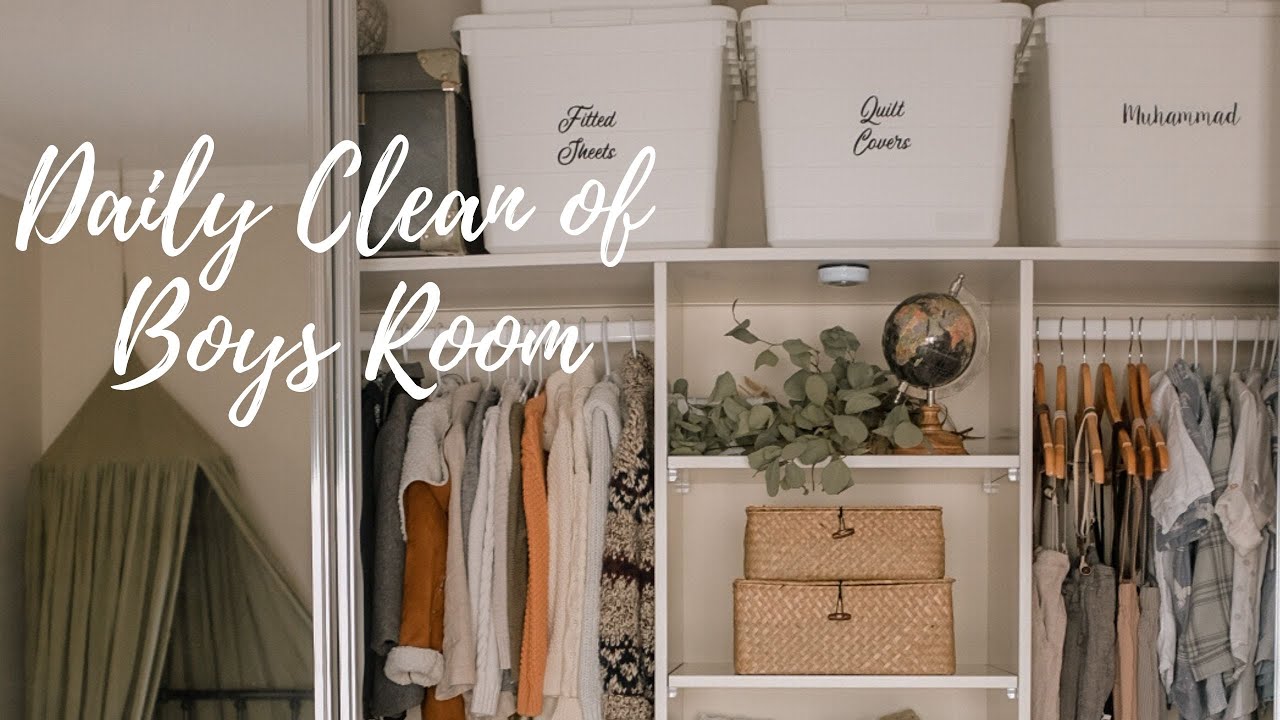 Daily Clean | Boys Room - YouTube