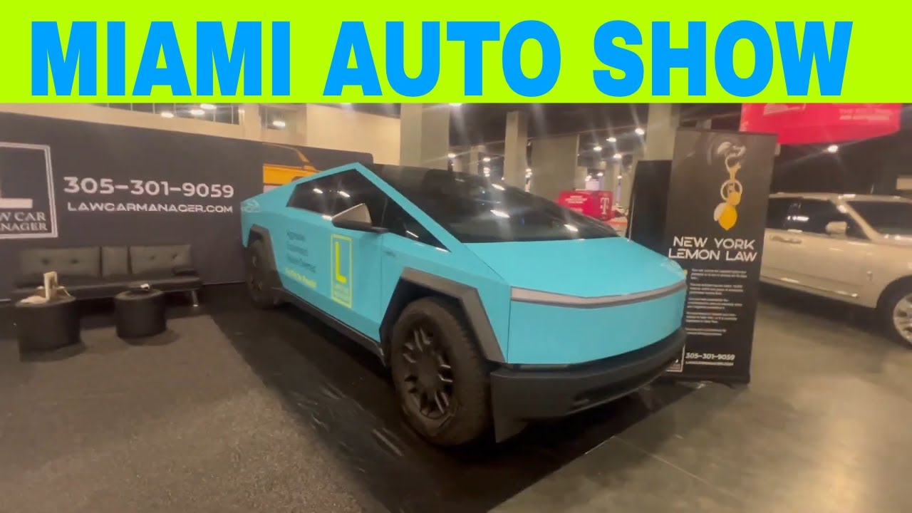 The Entire 2024 Miami International Auto Show - YouTube