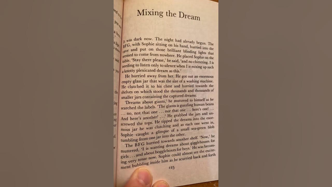 The BFG - Chapter 16 Read-aloud - YouTube