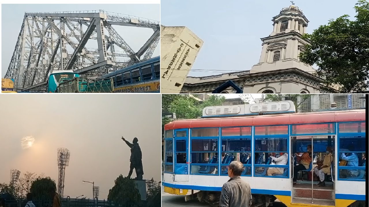 Lenin Sarani || Moulali Kolkata || Howrah Bridge || Eden Garden ...