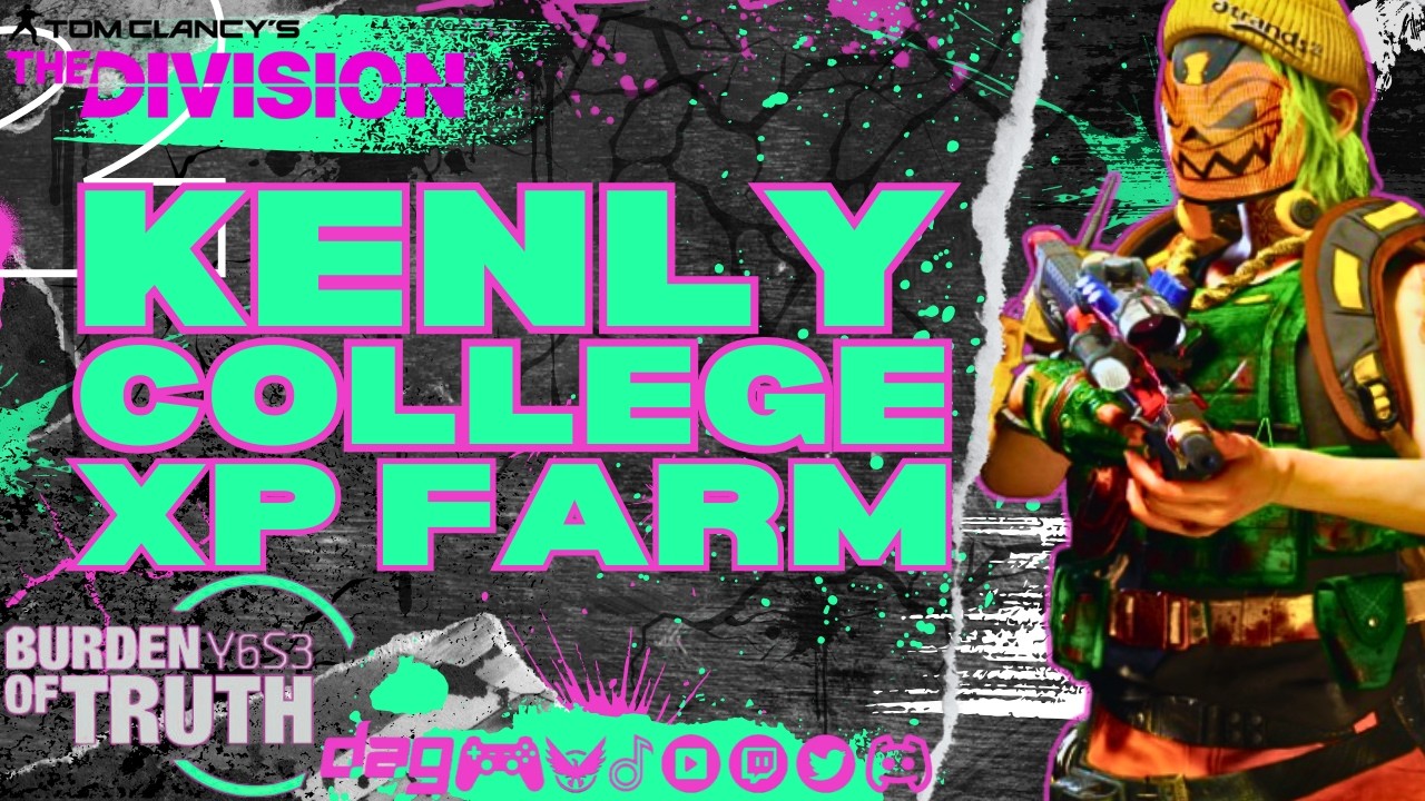 (New Guide Out) The NEW KENLY COLLEGE's BEST XP FARM in The Division 2 ...