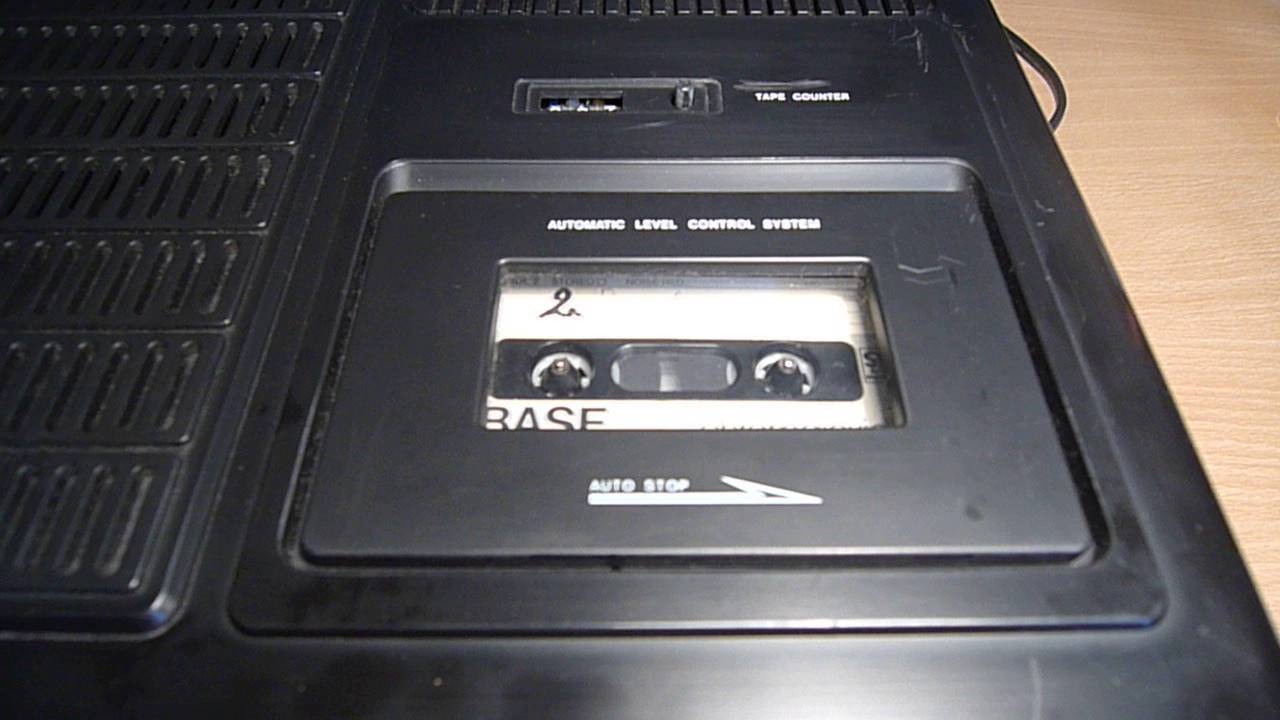 Audio Sonic - Type TC-5533 - repaired the tape recorder... - YouTube