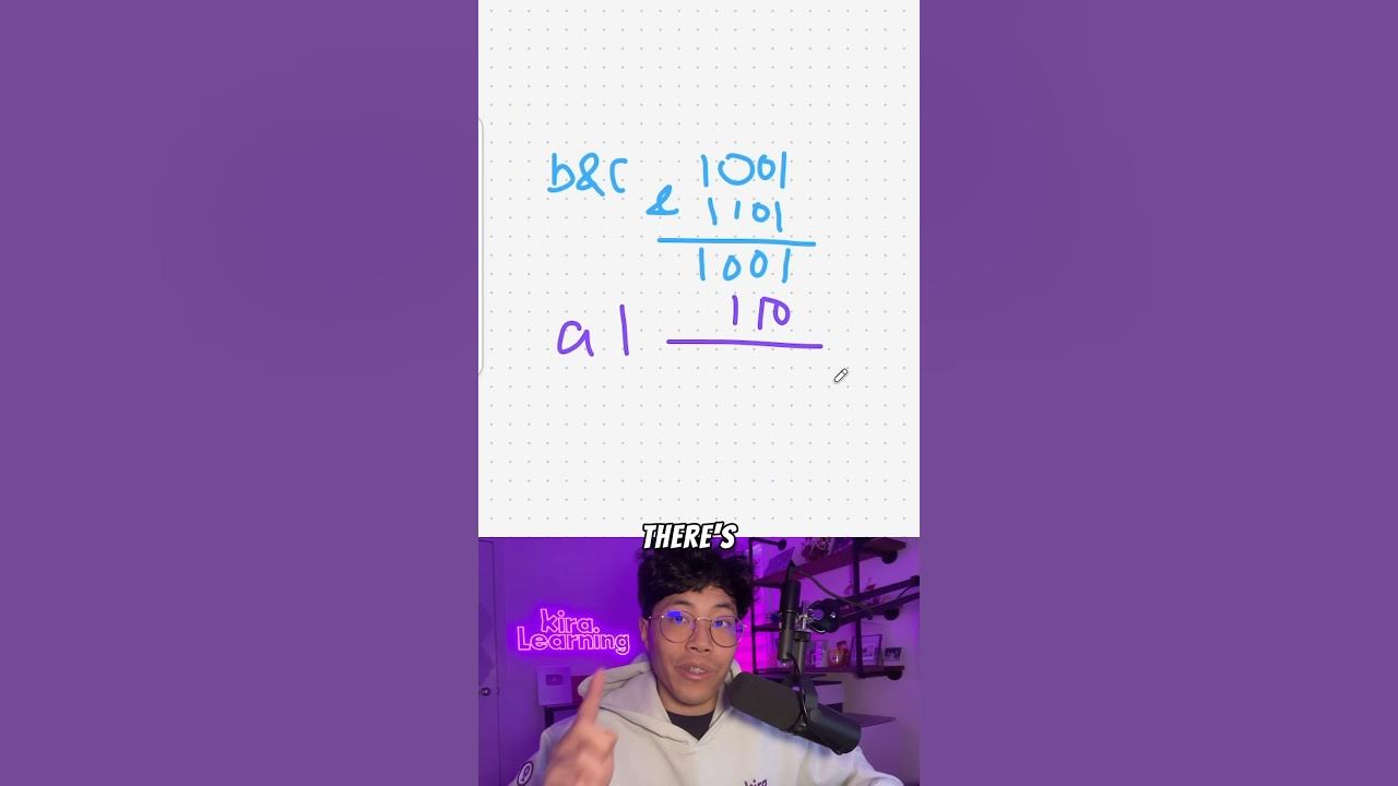 Bitwise operations?! 👀 #computerscience #coding #stem #programming #softwareengineering - YouTube