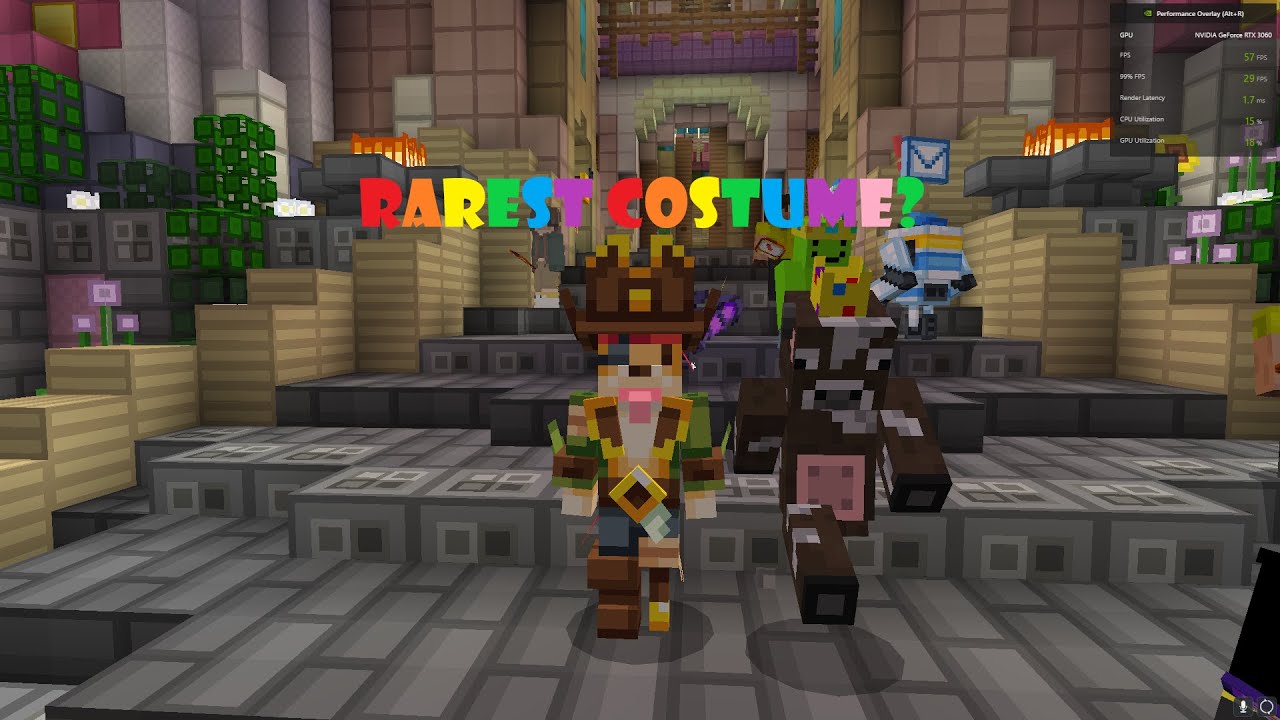 The RAREST HIVE COSTUME!! (Minecraft Bedrock) - YouTube