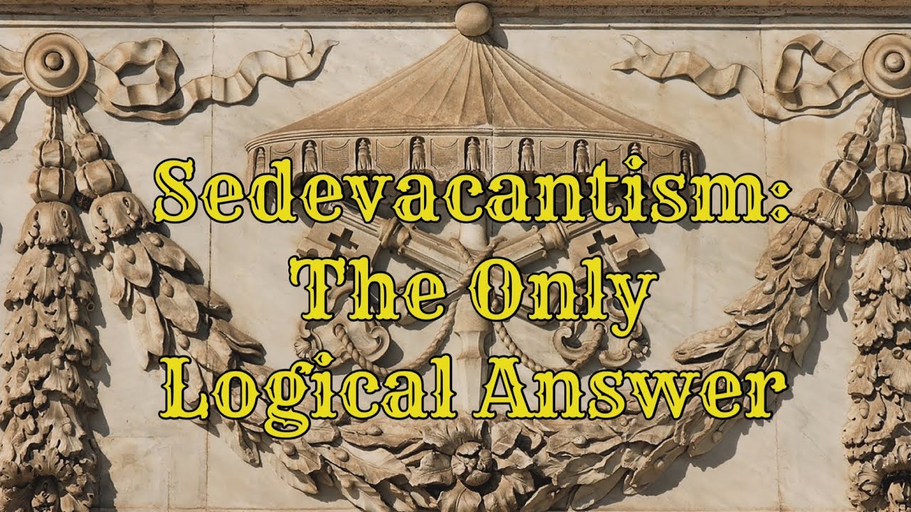 Sedevacantism: The Only Logical Answer - YouTube