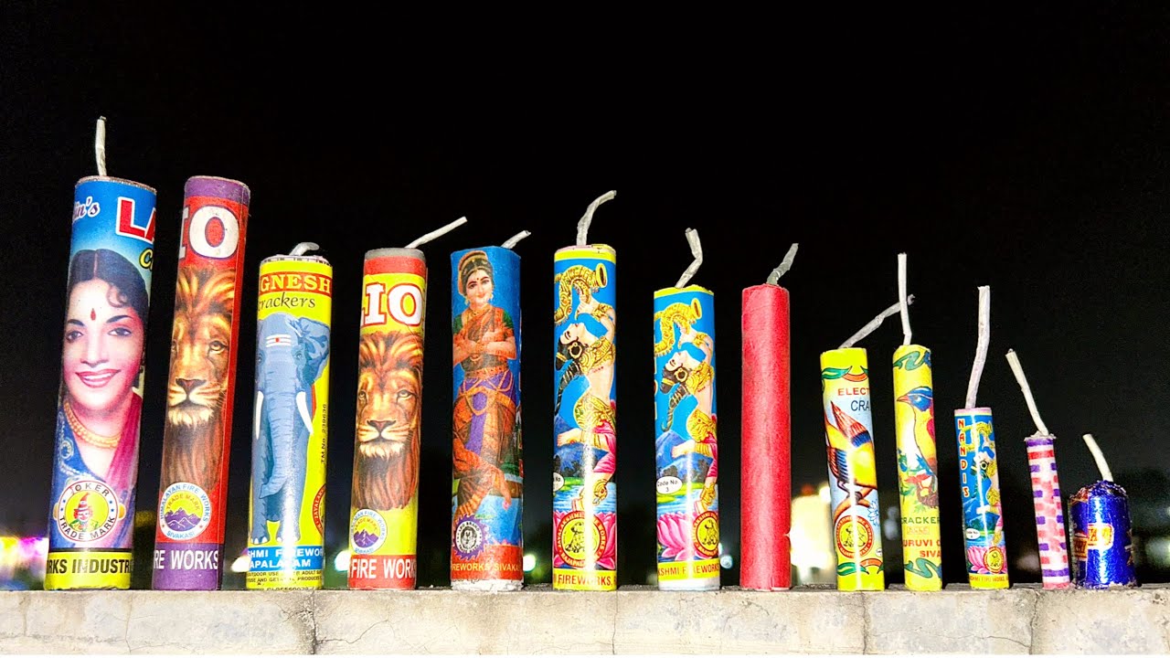 Different Types of Bomb Testing video | diwali crackers testing video ...