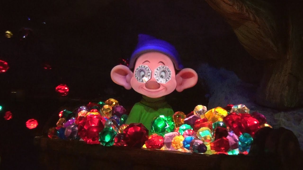 On Ride - Ultimate SEVEN DWARFS MINE TRAIN - Multi Angle PANDAVISION ...