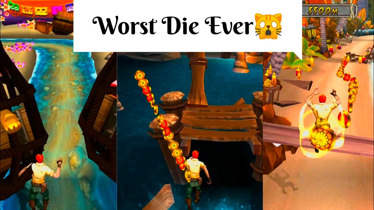 The Worst Way to Die in Temple Run2|| #templerun - YouTube