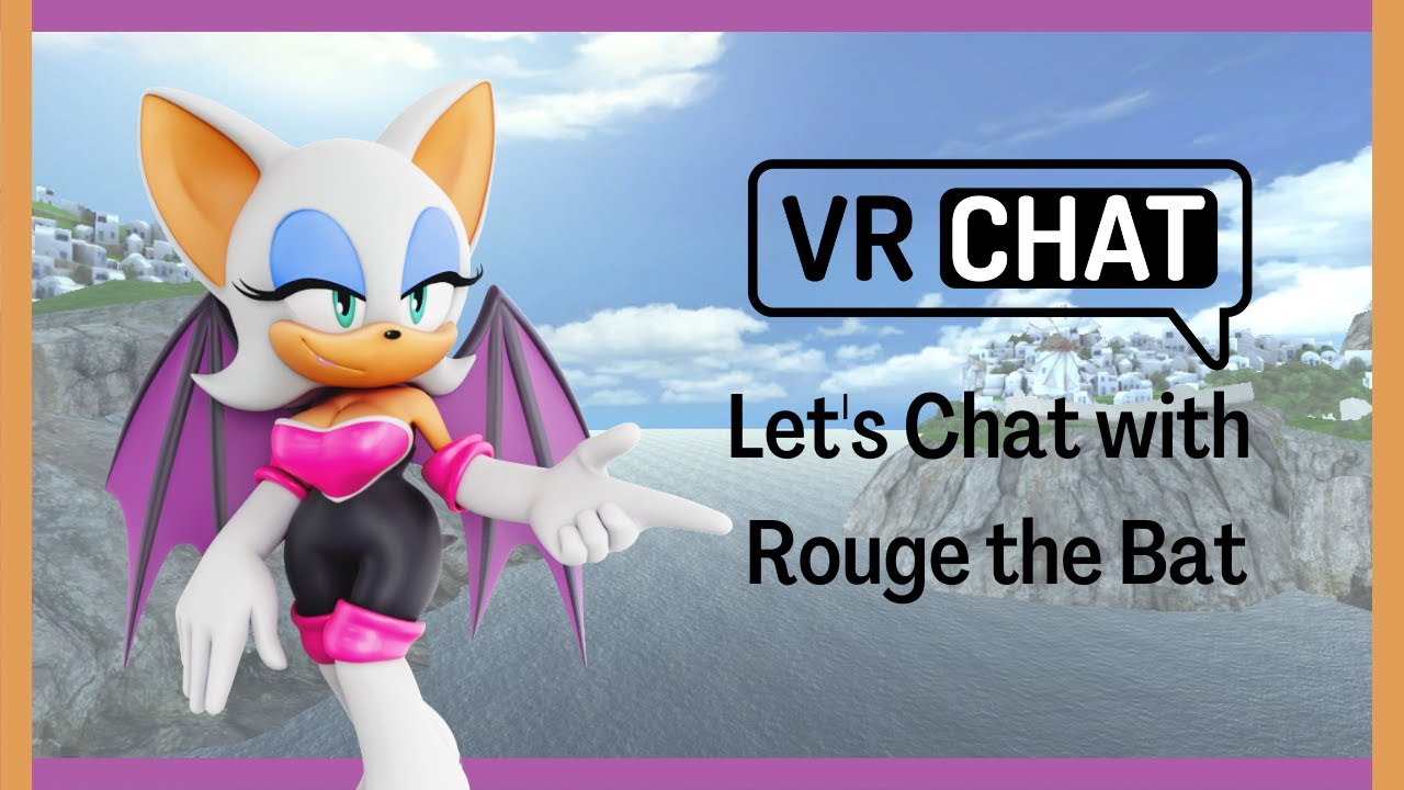 Let's Chat with Rouge the Bat in VRChat OPEN LOBBY - YouTube