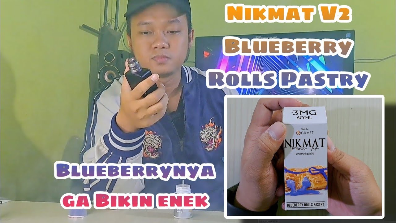 Nikmat V2 | Blueberry Rolls Pastry By Rcraft - YouTube