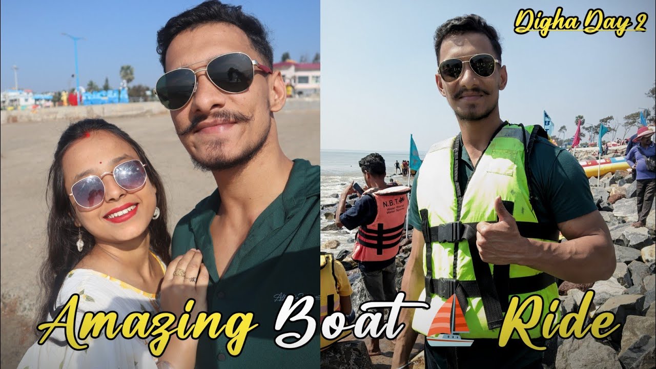 Amazing Boat⛵Ride | Digha Day 2😍 Diptayan Fitness - YouTube