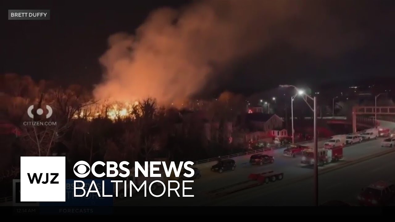 Woodberry residents describe chaos of Baltimore's Camp Small fire - YouTube