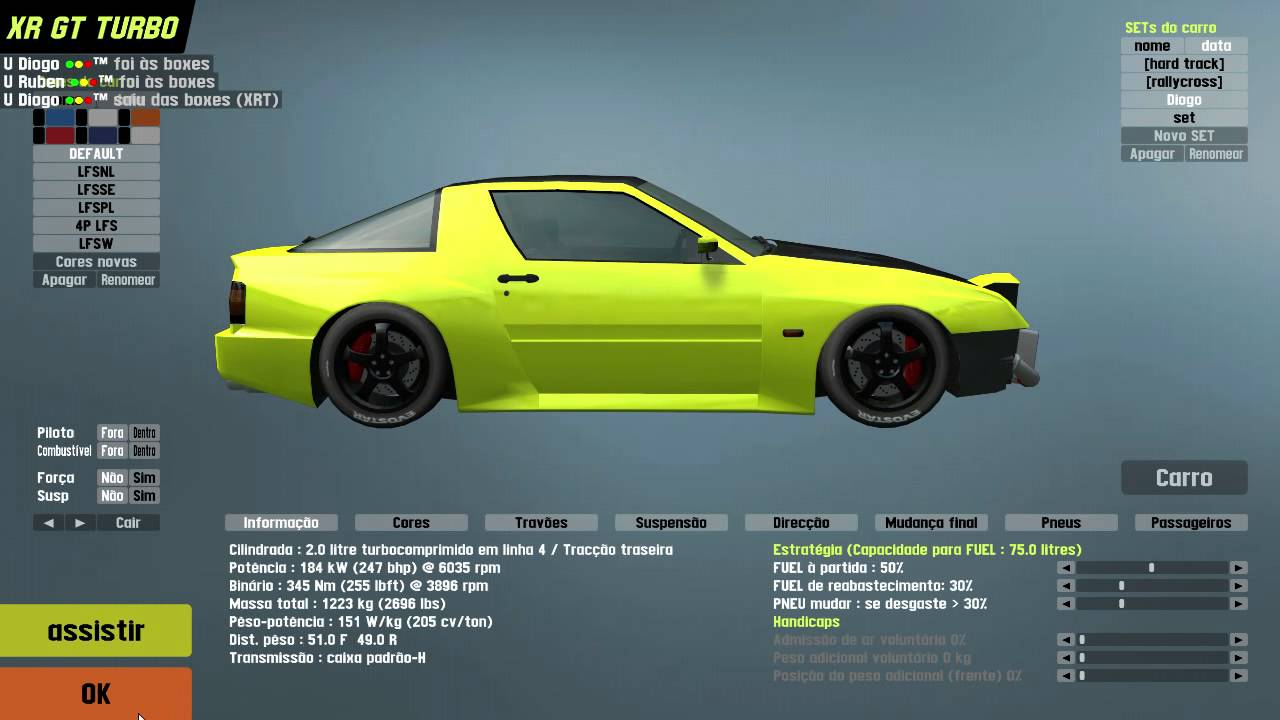 LFS Live For Speed S2 #26 Drift - YouTube