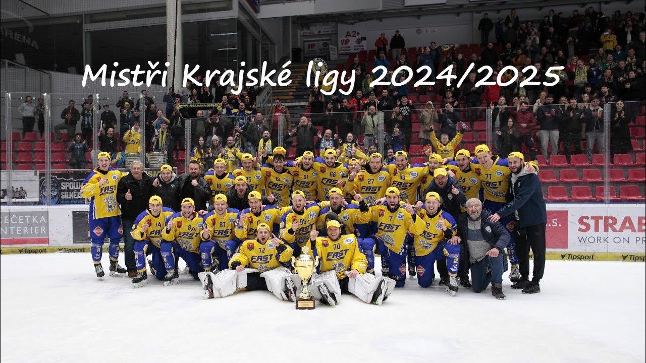 Mistři Krajské ligy 2024/2025 HC Milevsko - YouTube