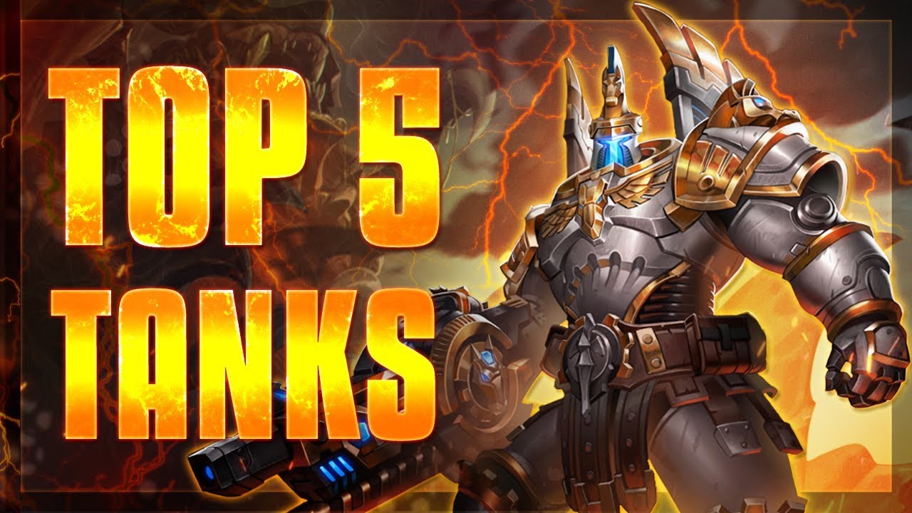 Paladins- Top 5 Strongest Tanks - YouTube