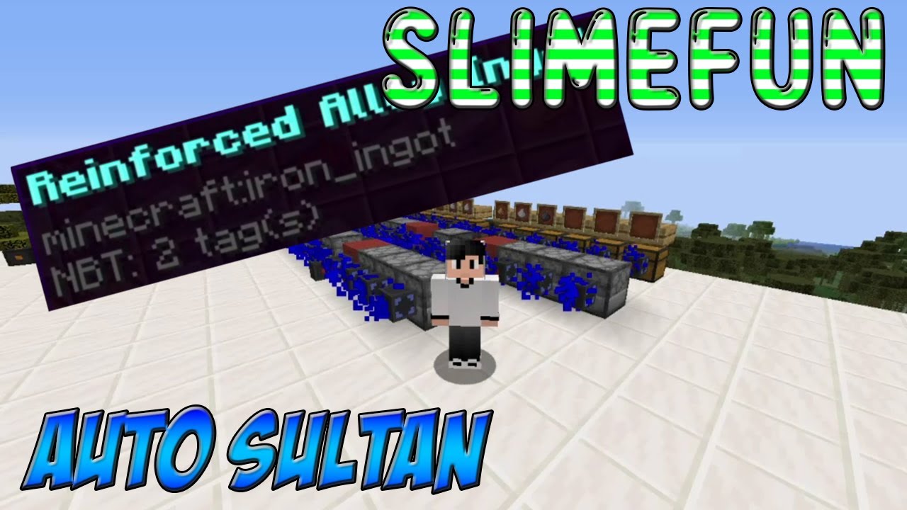 CARA MEMBUAT AUTO REINFORCED ALLOY INGGOT - MINECRAFT SLIMEFUN TUTORIAL INDONESIA PART 12 - YouTube
