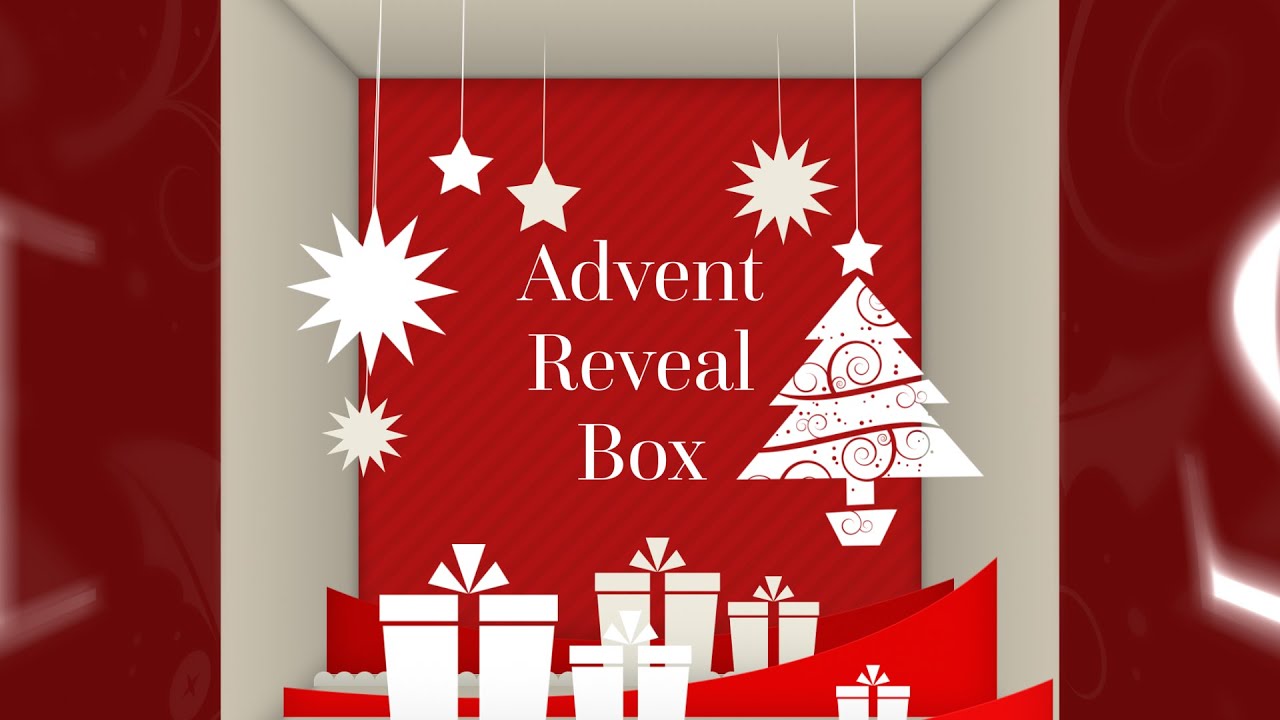Editable Festive 3D Advent Box Reveal Title - Premiere Pro MOGRT ...